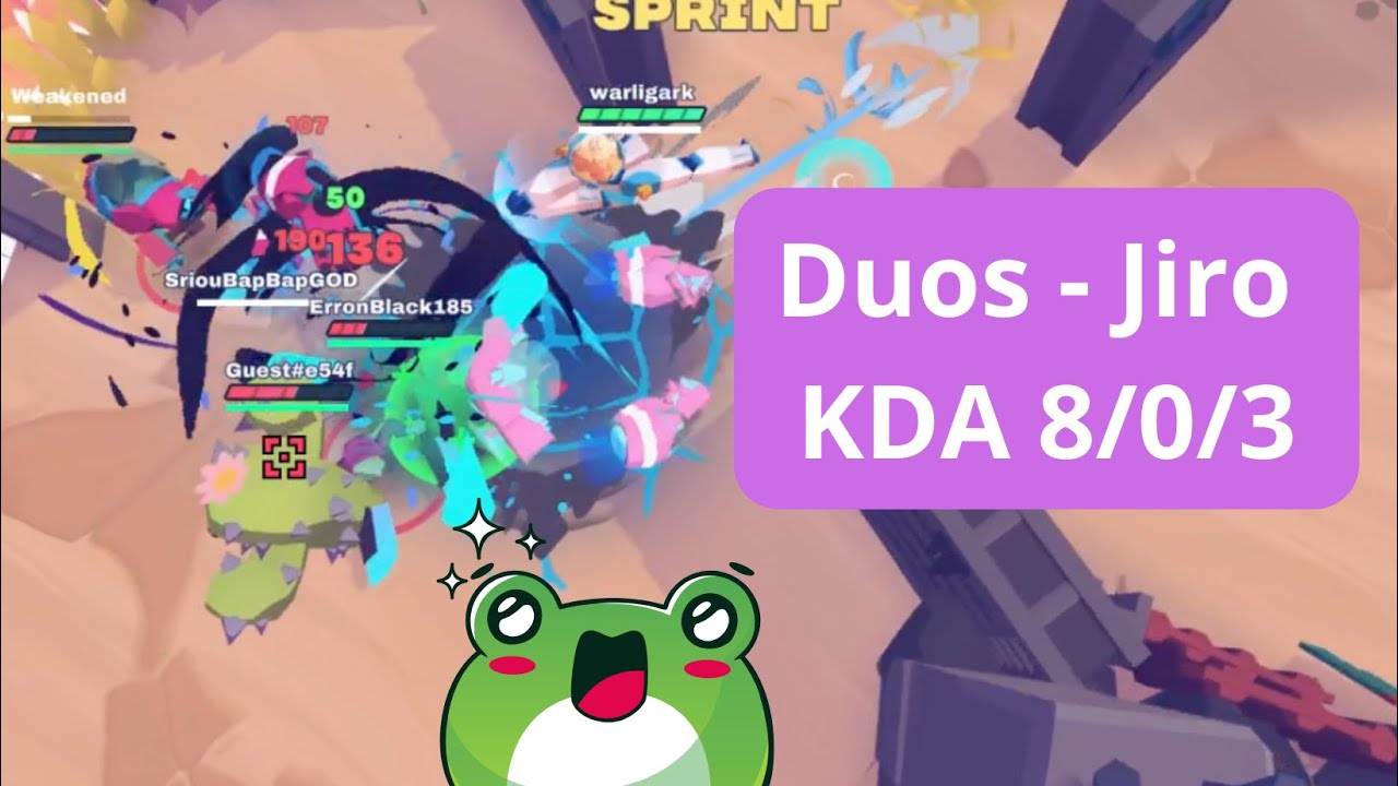 Gameplay BAPBAP Duos Jiro KDA 8/0/3! Dmg Dealt 26440! - YouTube