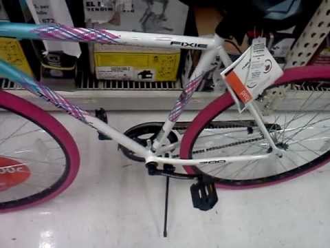 Thruster Fixie Pink Road Bike Review - YouTube