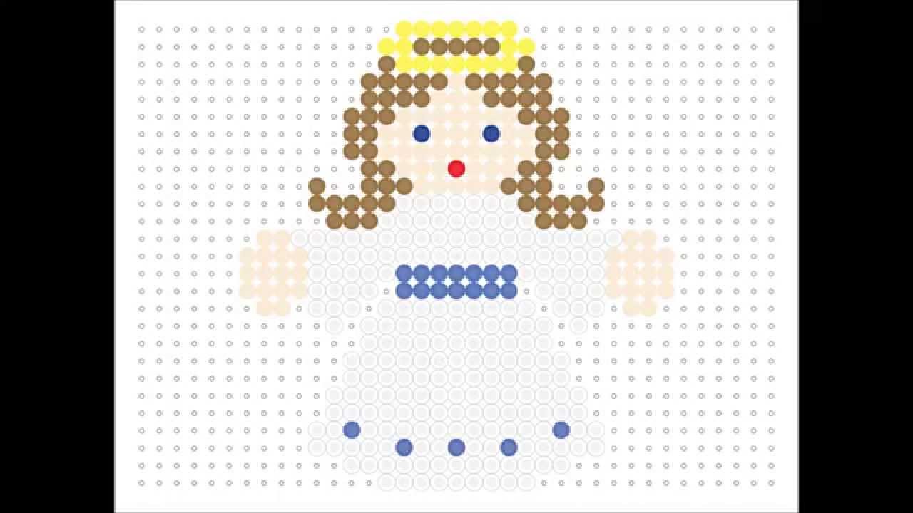 Hama Bead Angel (Christmas Series 3 #9) - YouTube
