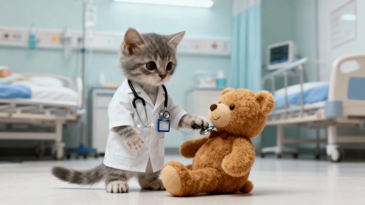 A Day in the Life of a Kitten Doctor – The Cutest Vet Story Ever! 🐾 ...