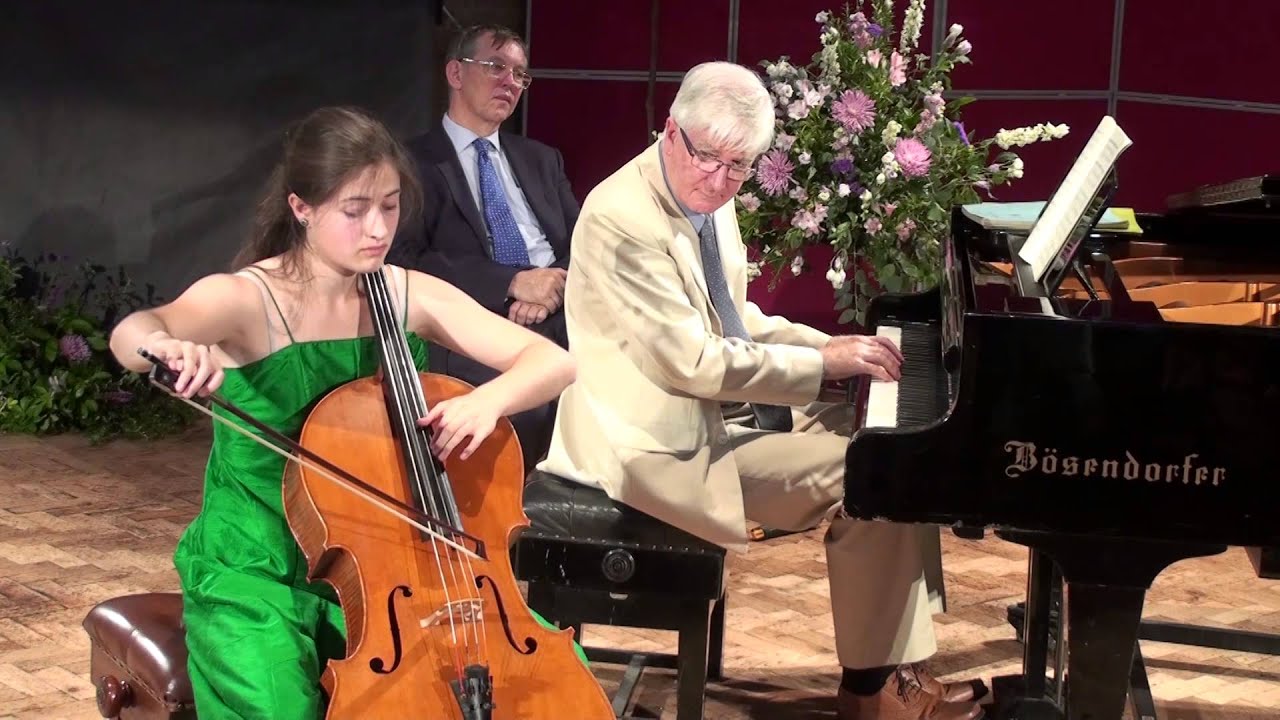 Indira Grier & Francis Grier play Franck Sonata - YouTube