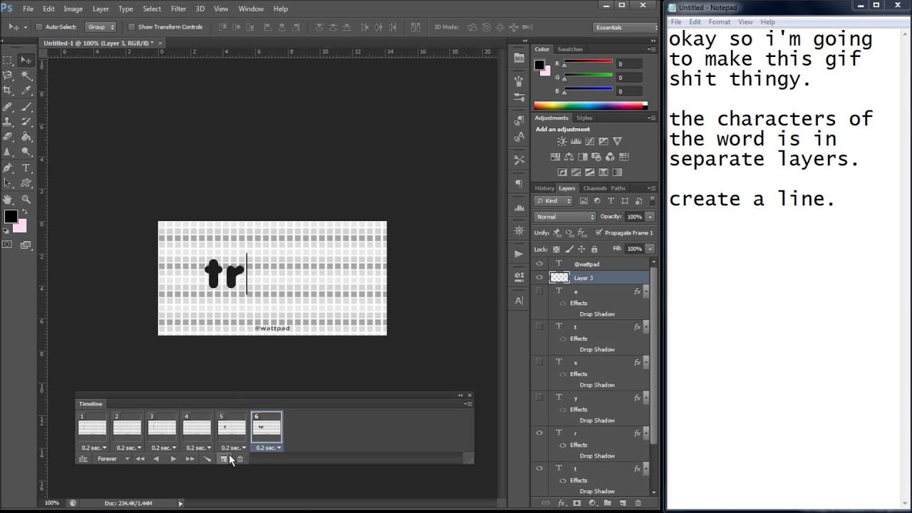Typing Effect || Text GIF - YouTube