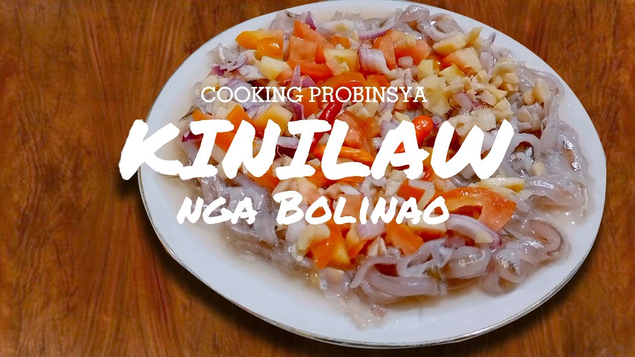 Kinilaw nga bolinao | Cooking Probinsya - YouTube