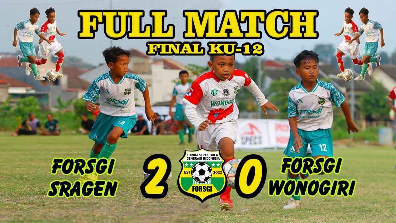 FINAL FESTIVAL FORSGI PIALA GUBERNUR 2 JAWA TENGAH 2023 KU 12 - YouTube