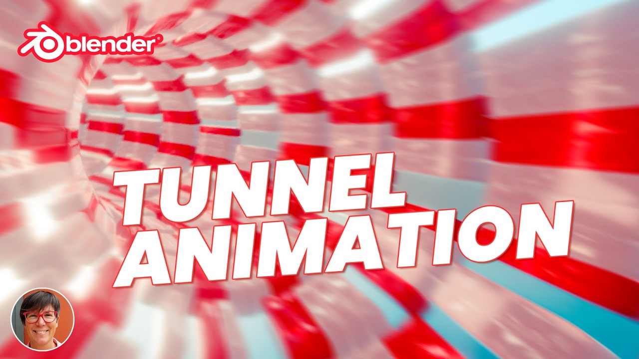 Blender 4.2 : Tunnel Animation [Tuto Geometry Nodes Facile] - YouTube