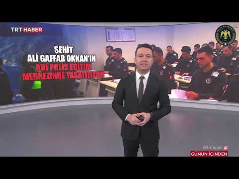 TRT Haber ekibinin Şehit Ali Gaffar Okkan Polis Meslek Eğitim Merkezi'ne ziyareti