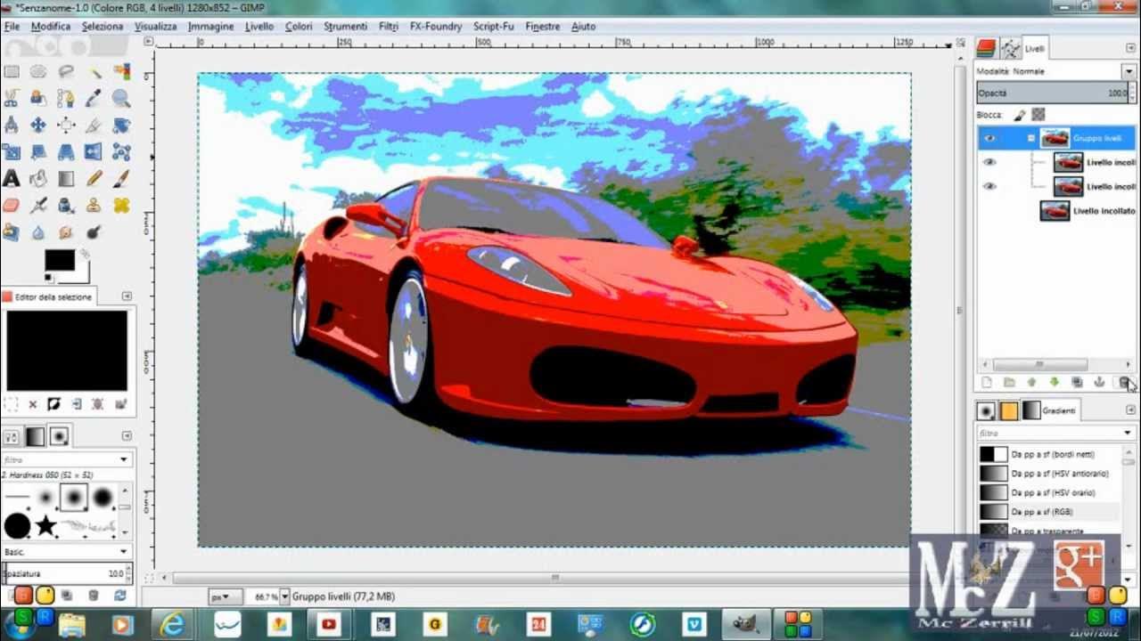 Speed Tutorial Gimp - Le novità di Gimp 2.8 - What's new in Gimp 2.8 ...