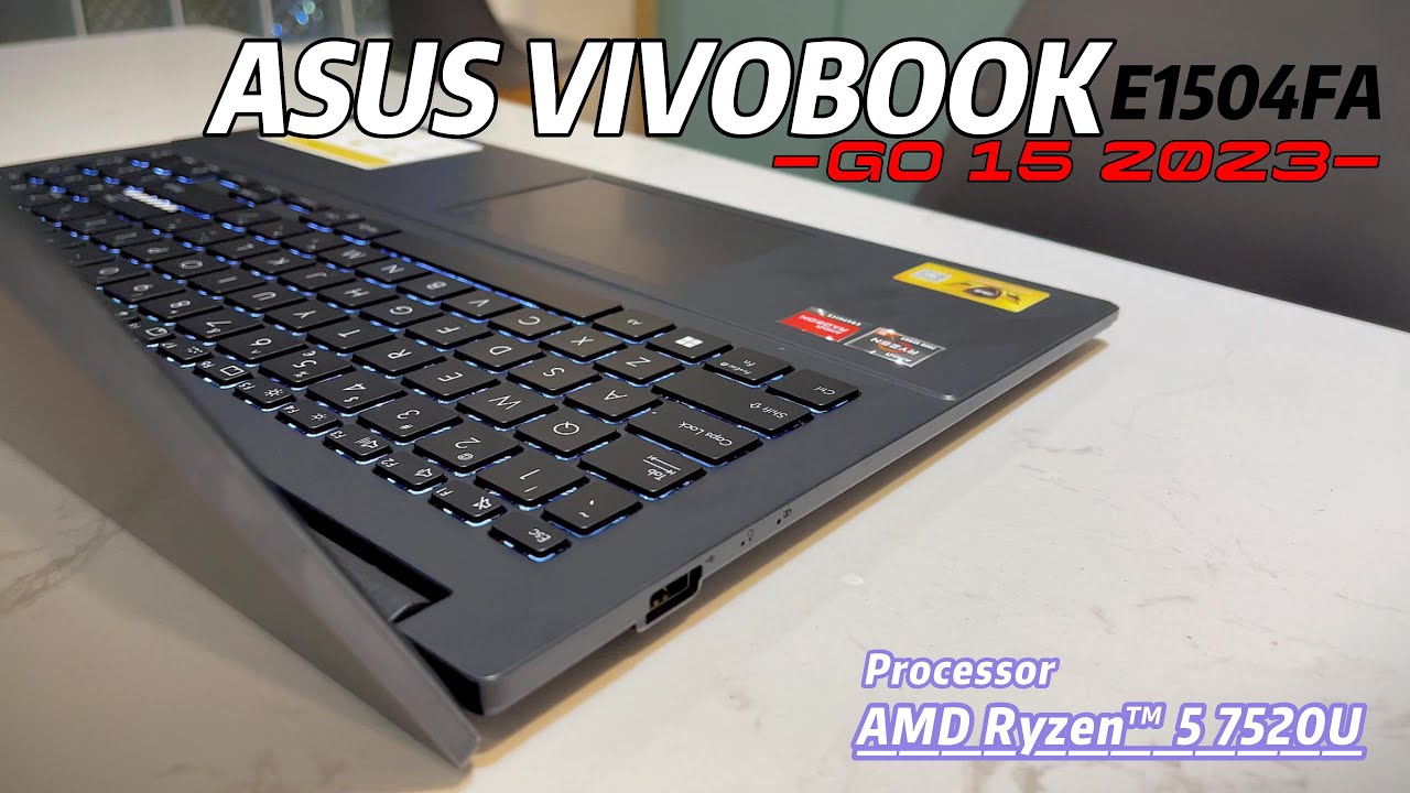 ASUS Vivo Book Go 15 E1504FA (AMD Ryzen™ 5 7520U /16GB/SSD 512GB PCIE ...