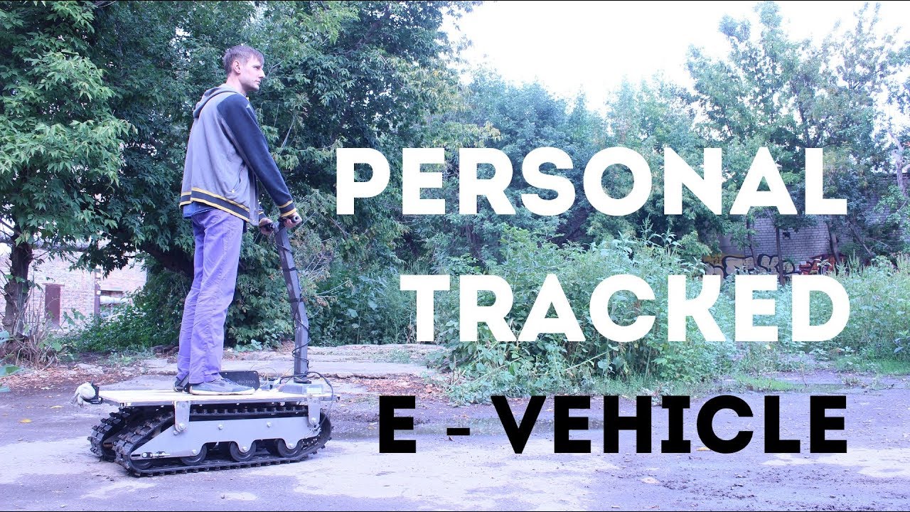 Tracked Electric Segway - YouTube