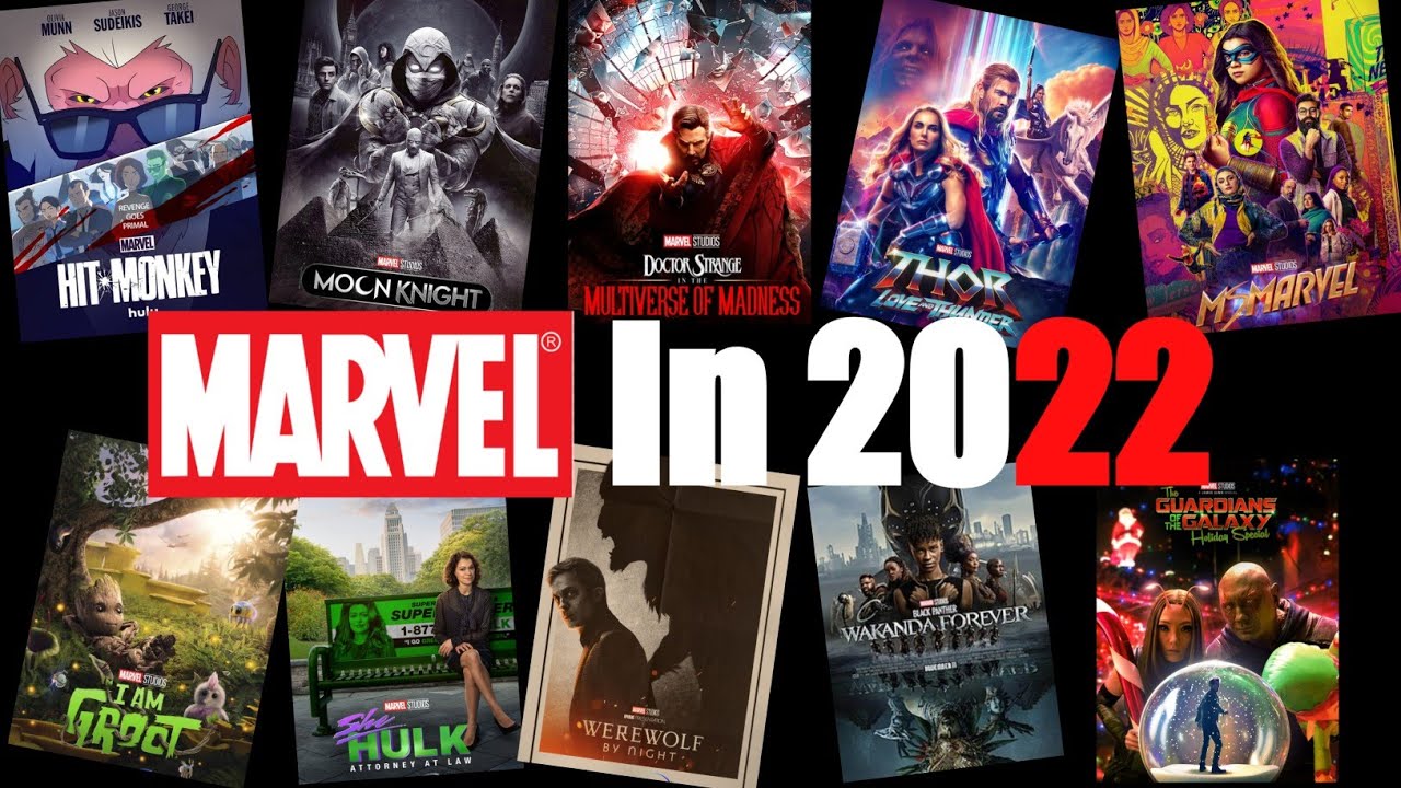 All Marvel Series & Movies in 2022 (January to December) || MCU ...