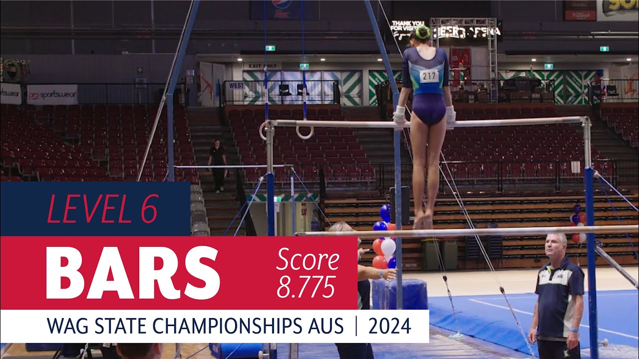 Level 6 - Bars - Gymnastics State Championships 2024 AUS - YouTube