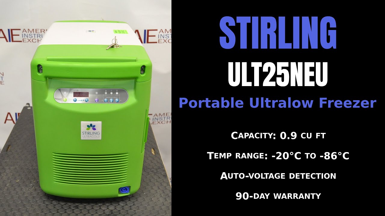 Stirling ULT25NEU Portable Ultralow Freezer (Item - 2543F FREEZER ...