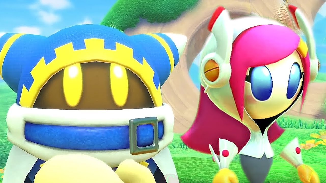 Kirby Star Allies - Magolor Taranza Susie & 3 Mages New DLC Characters ...