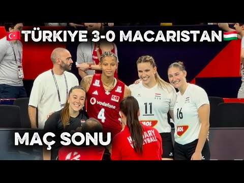 🇹🇷Türkiye 3-0 Macaristan🇭🇺 Maç Sonu | 24.08.2026 #melissavargas #volleyball #fileninsultanları