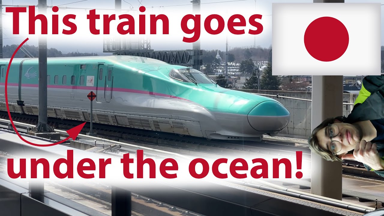 Riding the underwater bullet train in Japan - YouTube