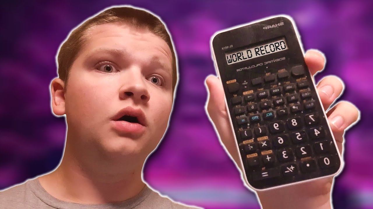 Calculator Speedrun (0:12.24) [World Record] - YouTube