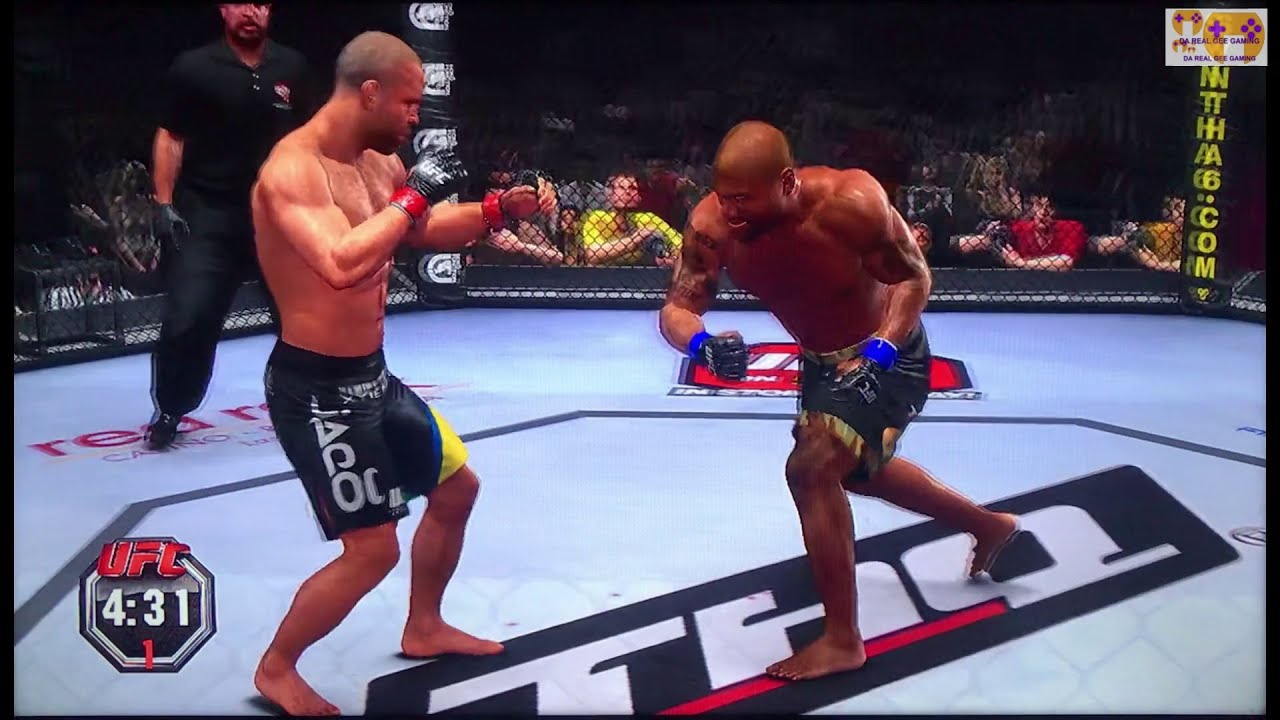 UFC Undisputed Title Mode Expert Level Classic Fight Rampage Jackson ...