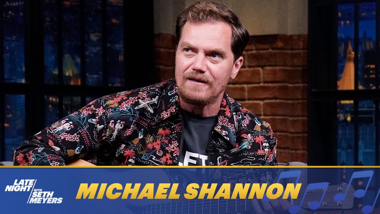 Michael Shannon Gives an Exclusive Performance of His Armadillo Song ...