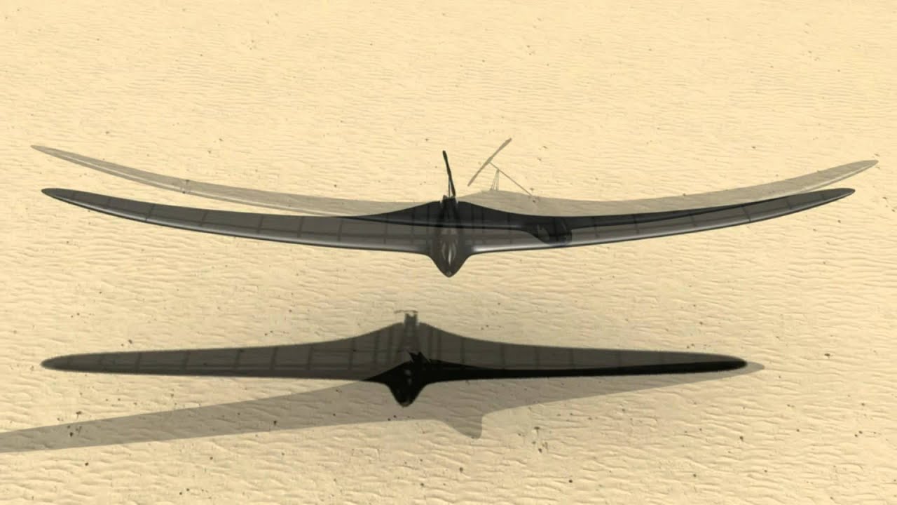 Human powered aircraft - YouTube