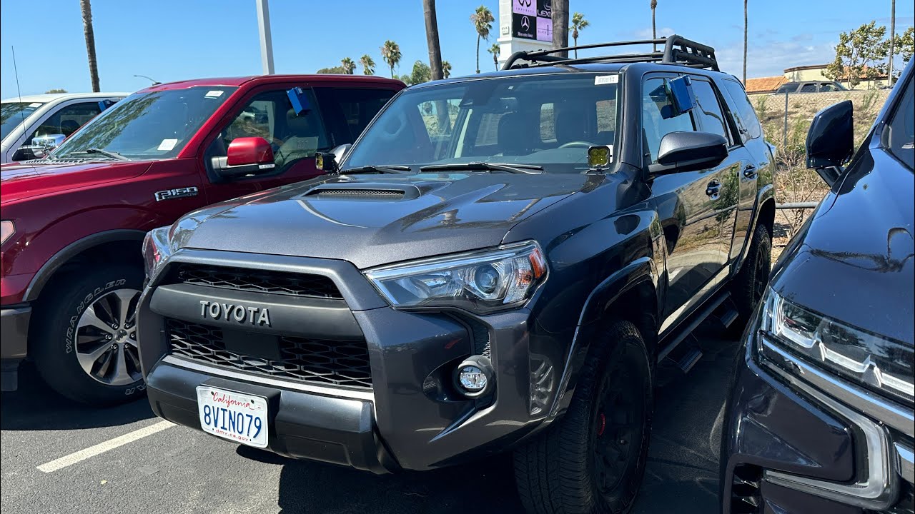 2021 Toyota 4Runner TRD Pro Horn - YouTube