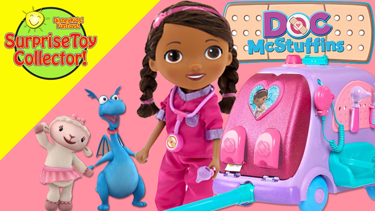 ♥ DOC MCSTUFFINS DOC MOBILE - Unboxing - | Surprise Toy Collector ...