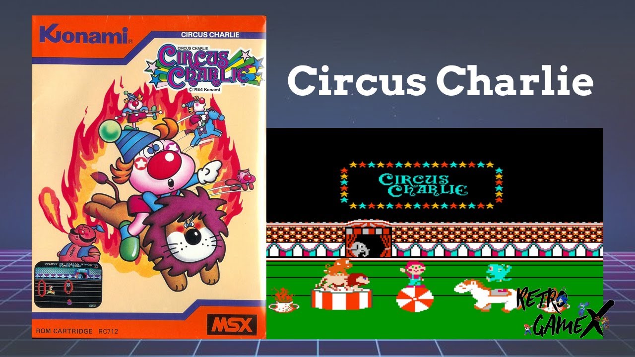 Circus Charlie ( Arcade ) ( Retro Game ) - YouTube