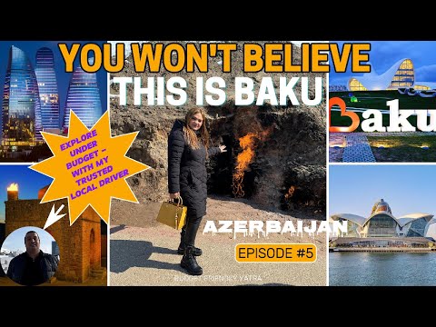 Baku on a Budget | Budget Friendly Trip Expert Guide | Snow & Fire Edition -Azerbaijan’s Hidden Gem!