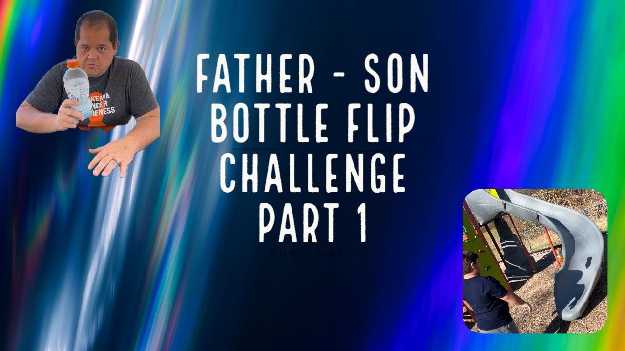 Father/Son Bottle Flip Challenge! #fyp #gaming - YouTube