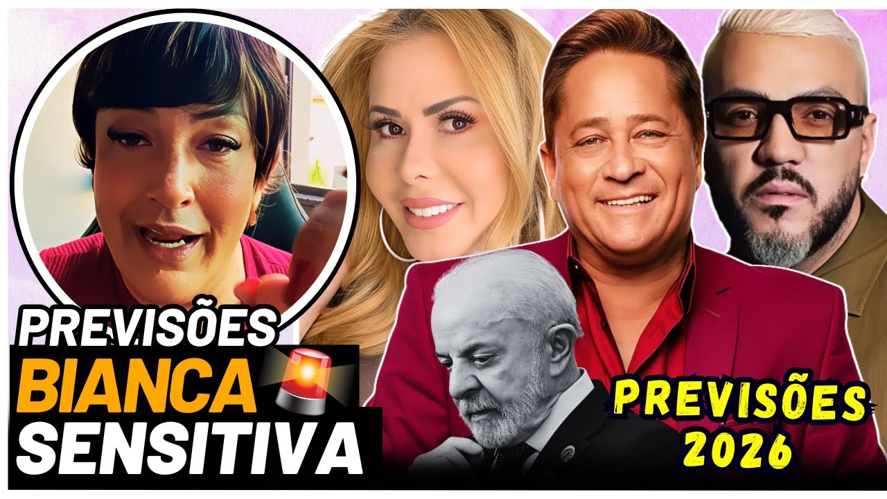 💥 NOVAS PREVISÕES DE BIANCA SENSITIVA PARA OS FAMOSOS I 08.12.2025 ...
