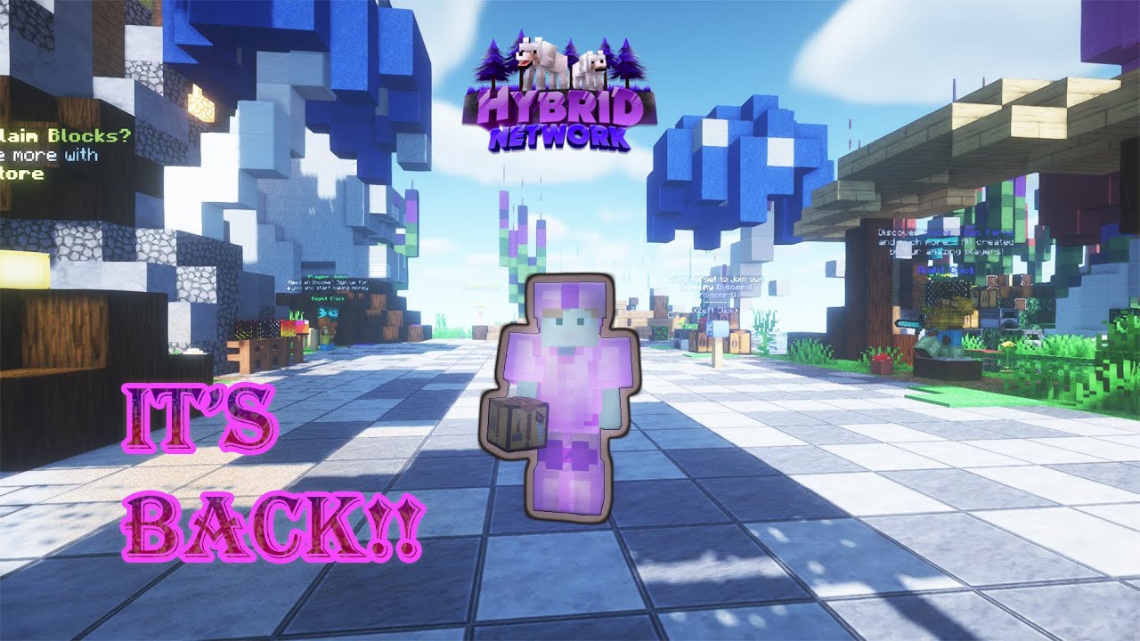 Hybrid Is Back !! || Minecraft Server || Minecraft india - YouTube