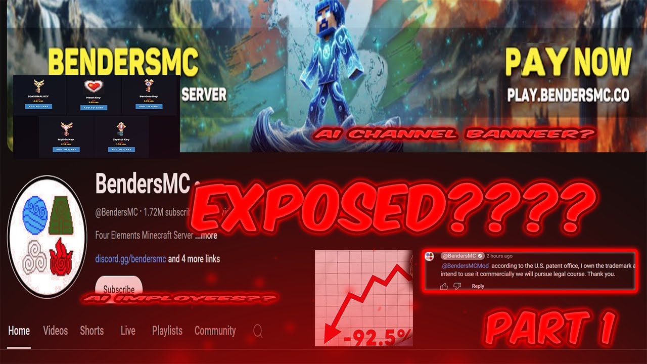 BendersMC EXPOSED! - YouTube