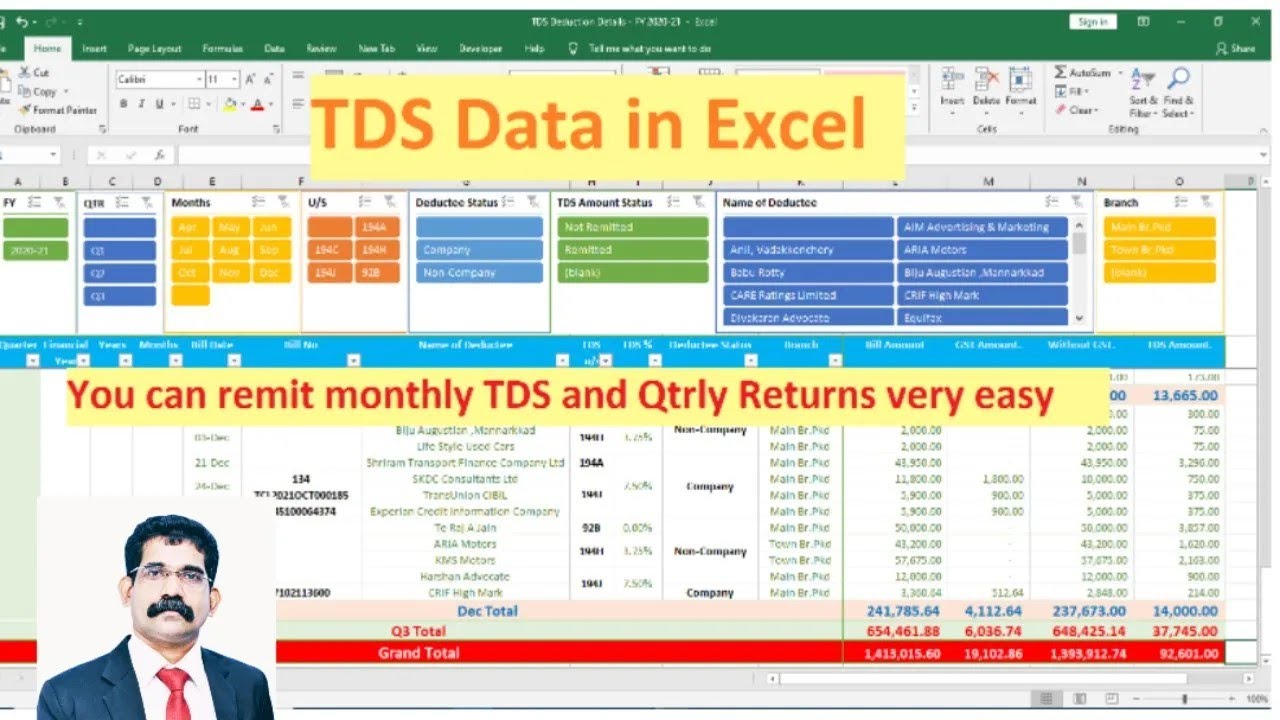 How To Prepare Payroll In Excel Payroll Salary Pay Slip In Excel SVJ How To Prepare Payroll In Excel Payroll Salary Pay Slip In Excel SVJ