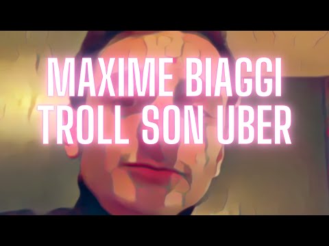 Maxime Biaggi TROLL son Uber!