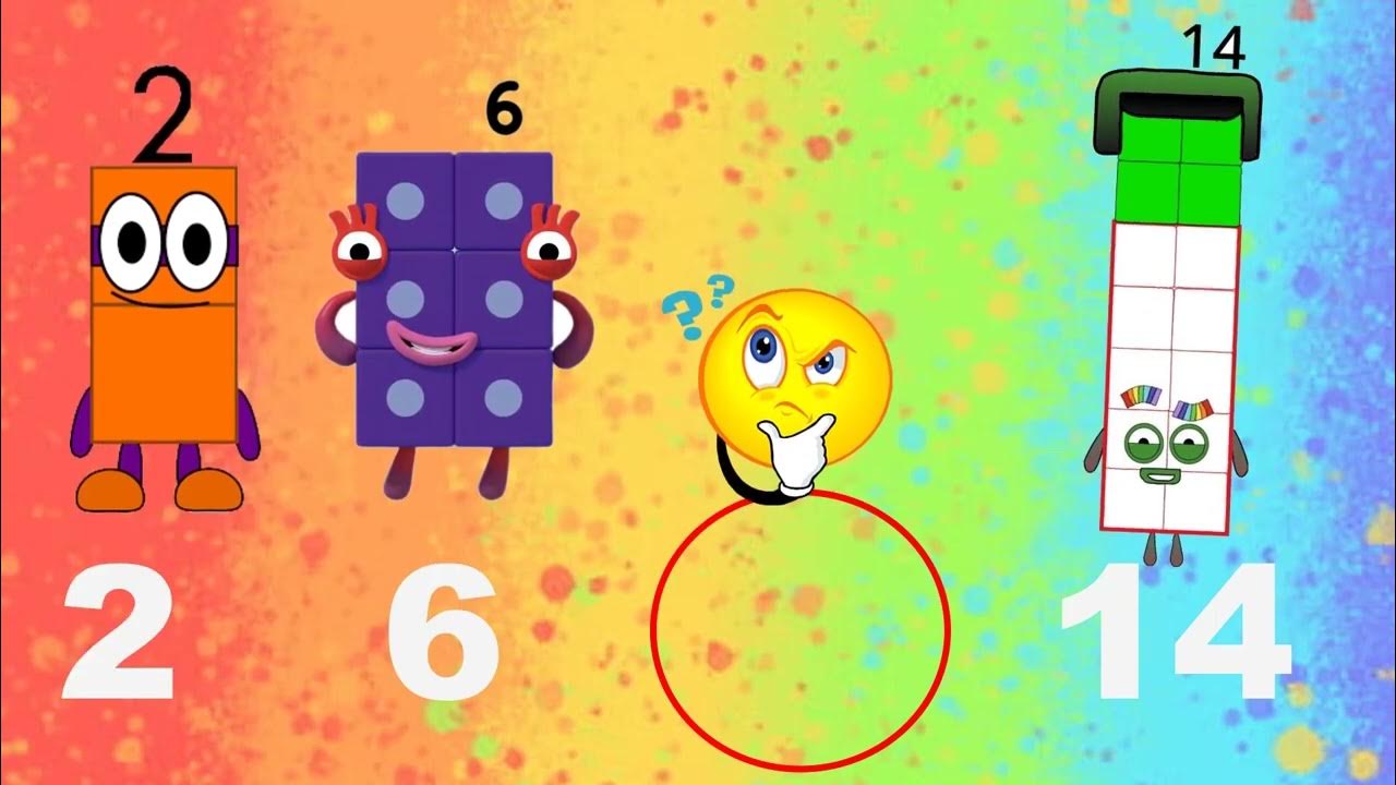 Learn Math With Numberblocks 14 - Find The Missing Number Learn To Count Fanmade Story - YouTube