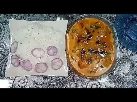 Curry pakora and white Rice delicious 😘 - YouTube