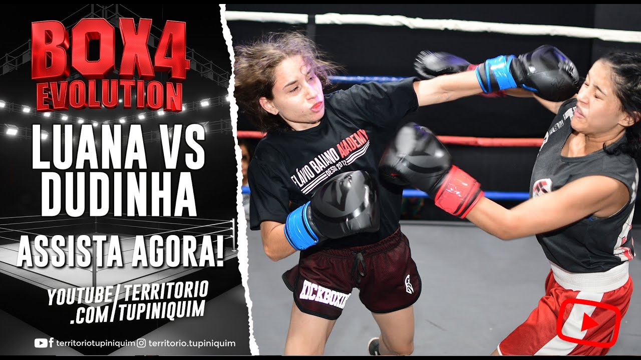 Luana vs Dudinha - Boxe Evolution 4 - YouTube