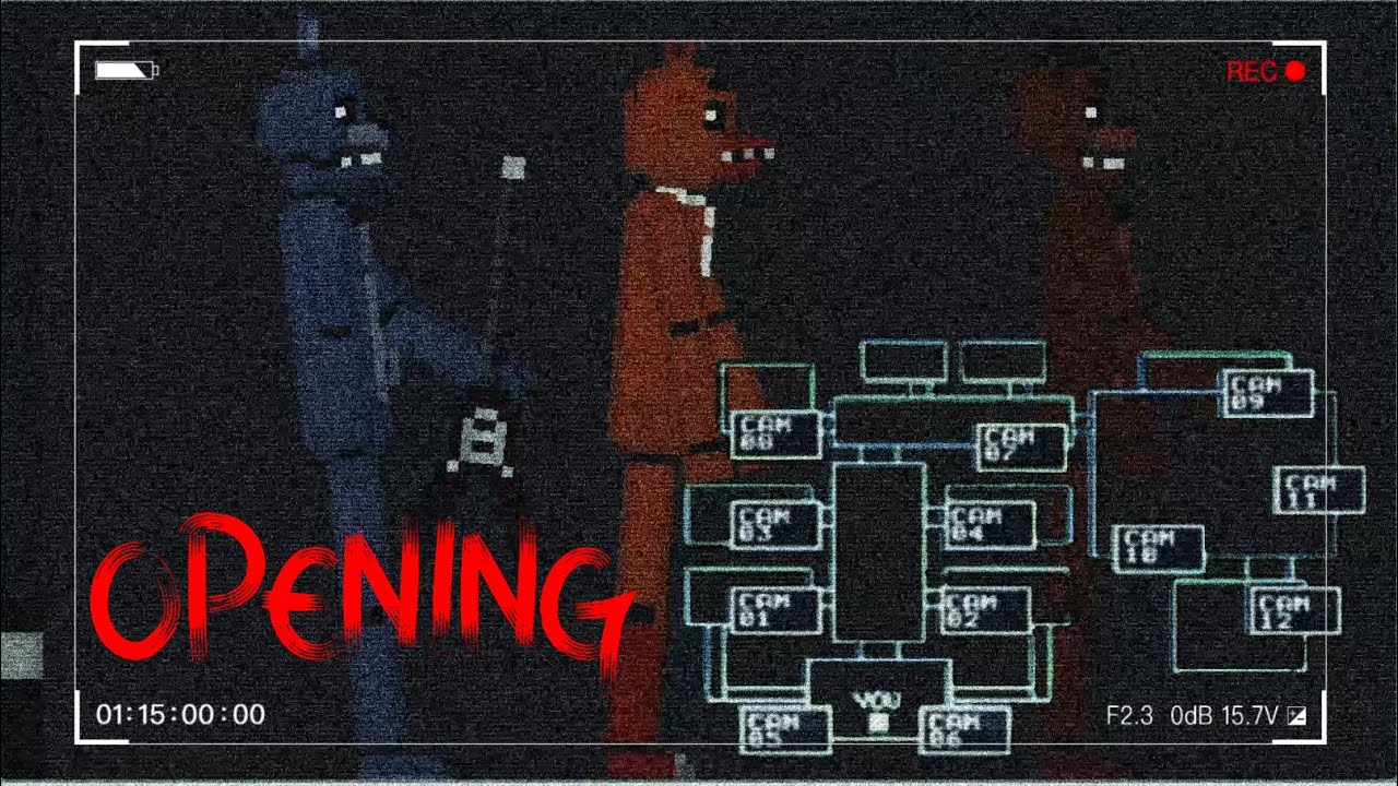 FIVE NIGHTS AT FREDDY'S In People Playground OFFICIAL OPENING - YouTube