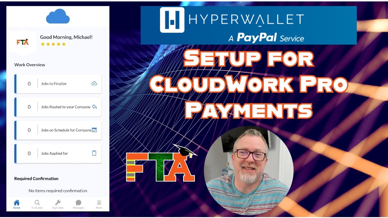 CloudWork Pro Payments | Setting up HyperWallet | Make Money as a Freelance IT Field Tech - YouTube