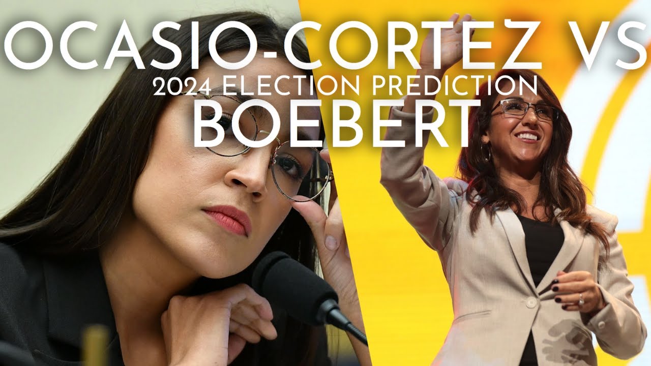 Alexandria Ocasio-Cortez vs Lauren Boebert | 2024 Election Prediction ...