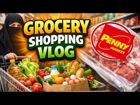 🛒Grocery shopping at penny for a couple in Germany 🇩🇪#prices #2026 #Maryam Vlogs 