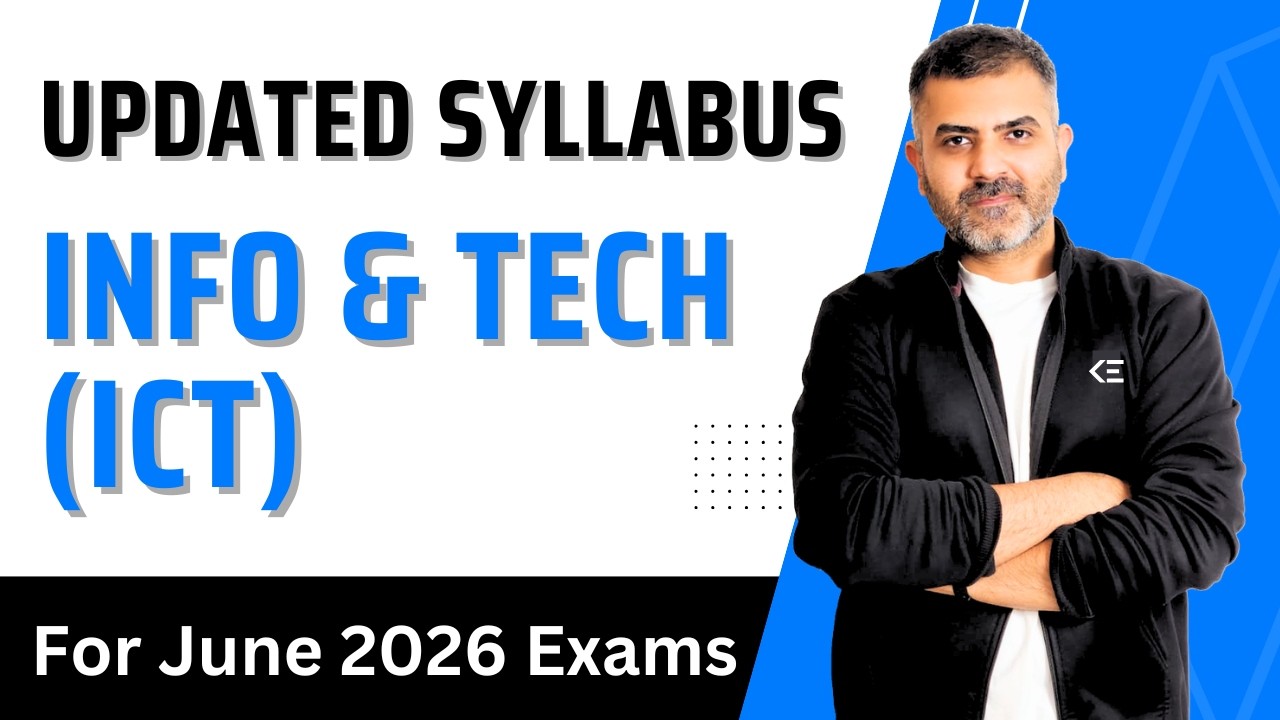 ICT - Latest Syllabus | UGC-NET Paper 1 for June 2026 - YouTube