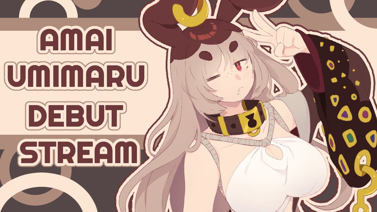 VTuber Amai Umimaru's Sweet Debut Stream - YouTube