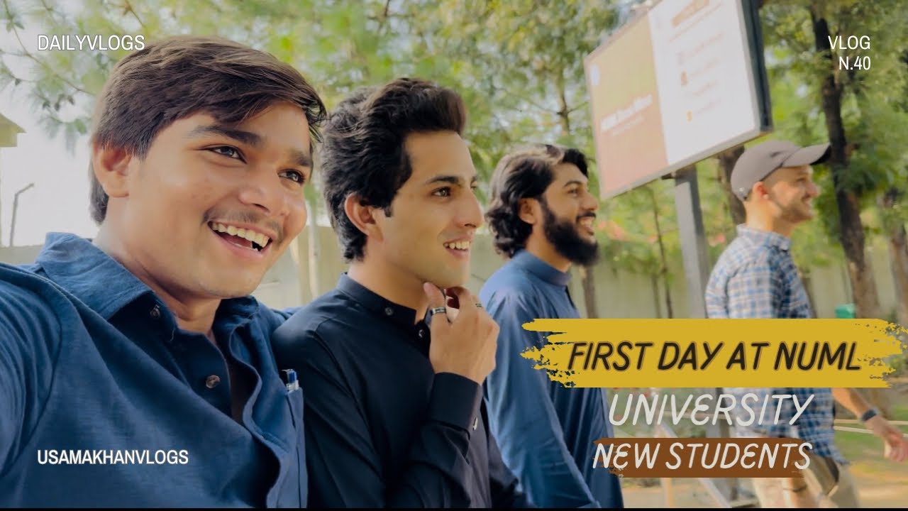 First Day At Numl University | Life At Numl University | Summer ...