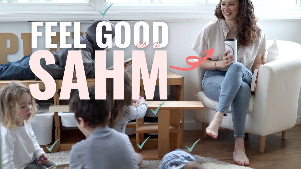 Boost Your Confidence as a SAHM (Stay At Home Mom or Dad!) - YouTube