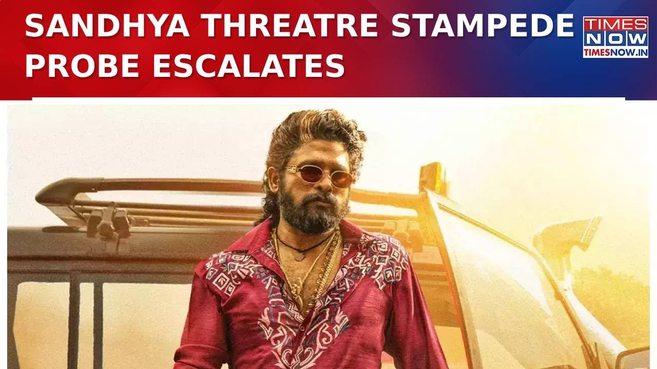 Allu Arjun Detained by Hyderabad Police Amid Sandhya Theatre Stampede ...