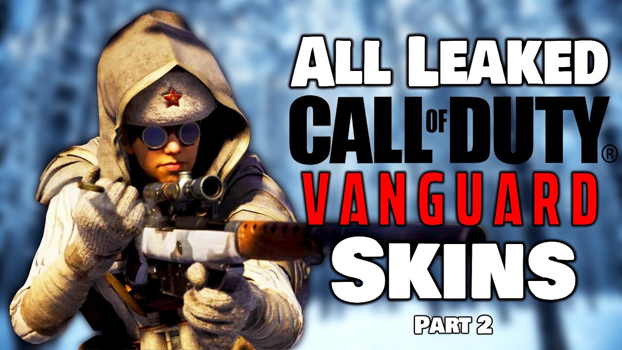 All Leaked COD Vanguard Season 1 Skins Part 2 (Vanguard / Warzone ...