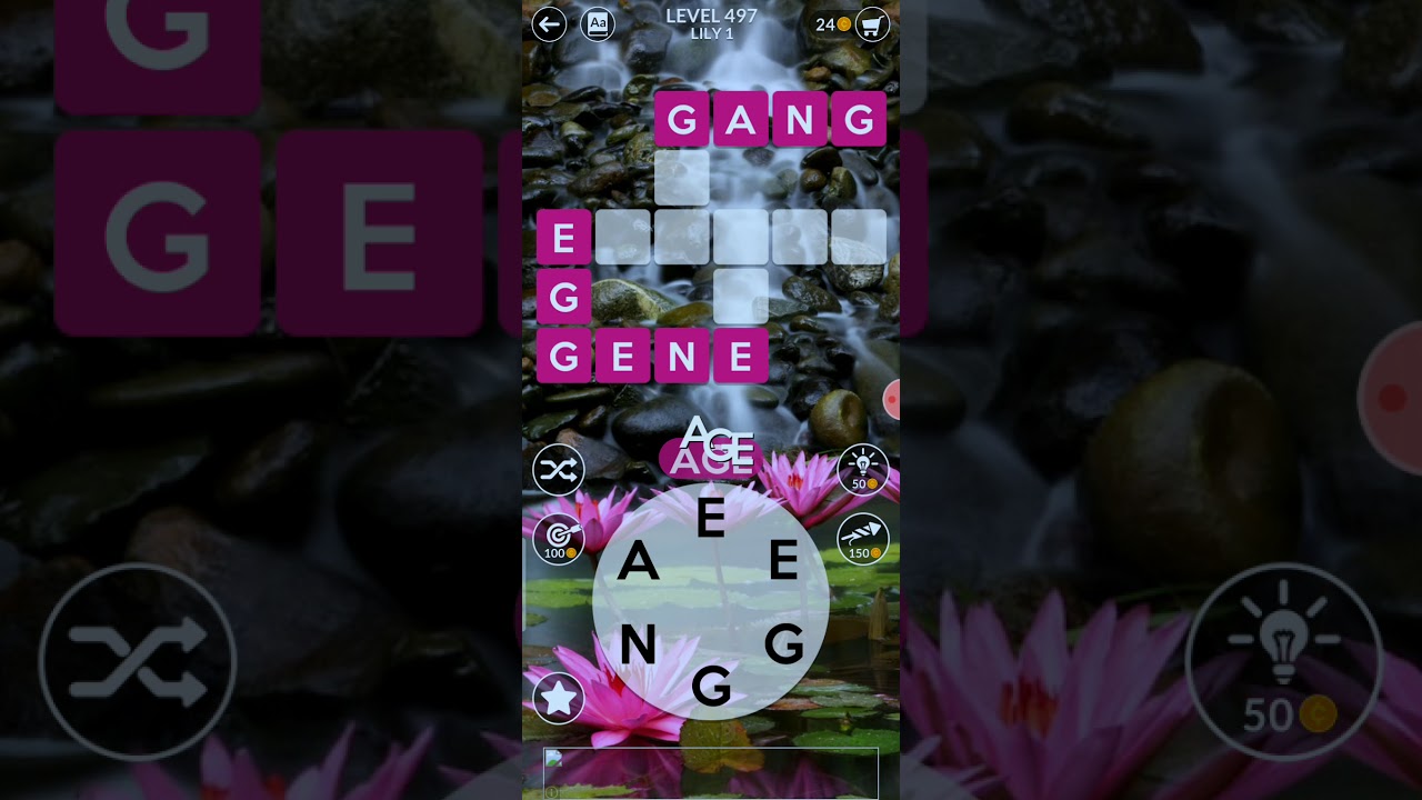 Wordscapes level 497 answer - YouTube