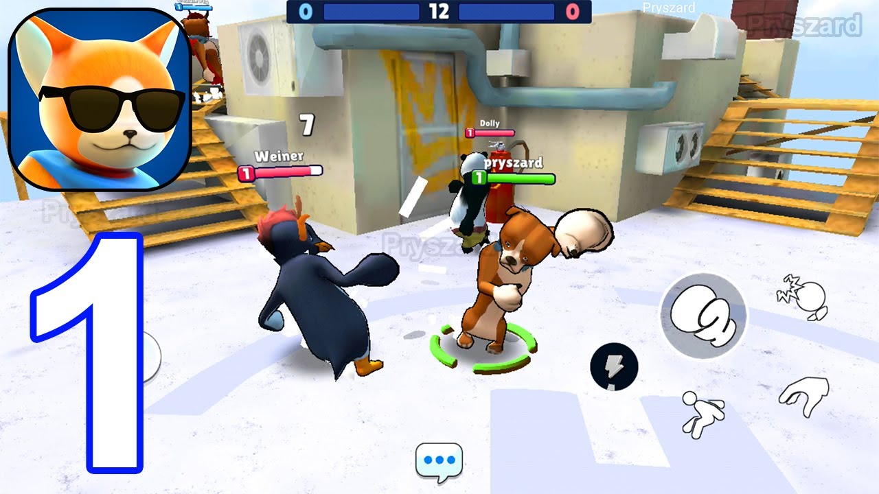 Super Beasts: Gang Up - Gameplay Walkthrough Part 1 Brawl Party (iOS ...