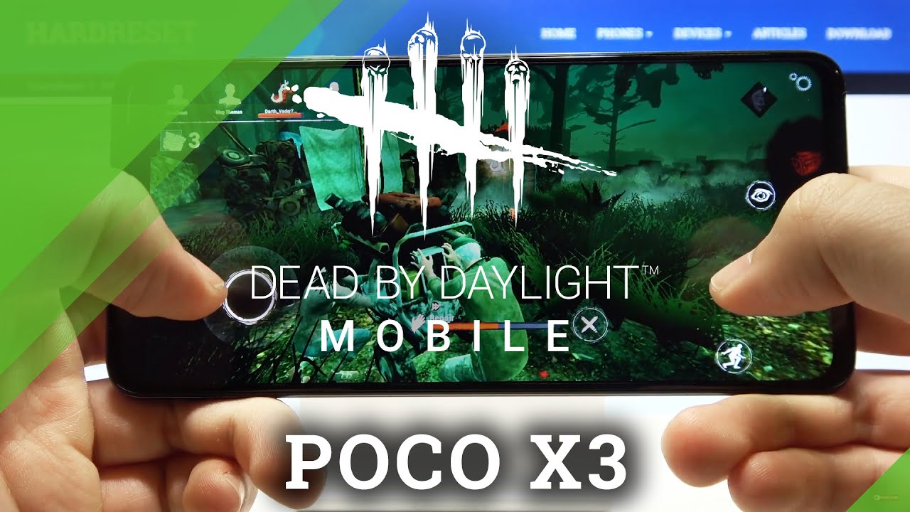 Dead by Daylight Mobile on POCO X3 – Test Game - YouTube