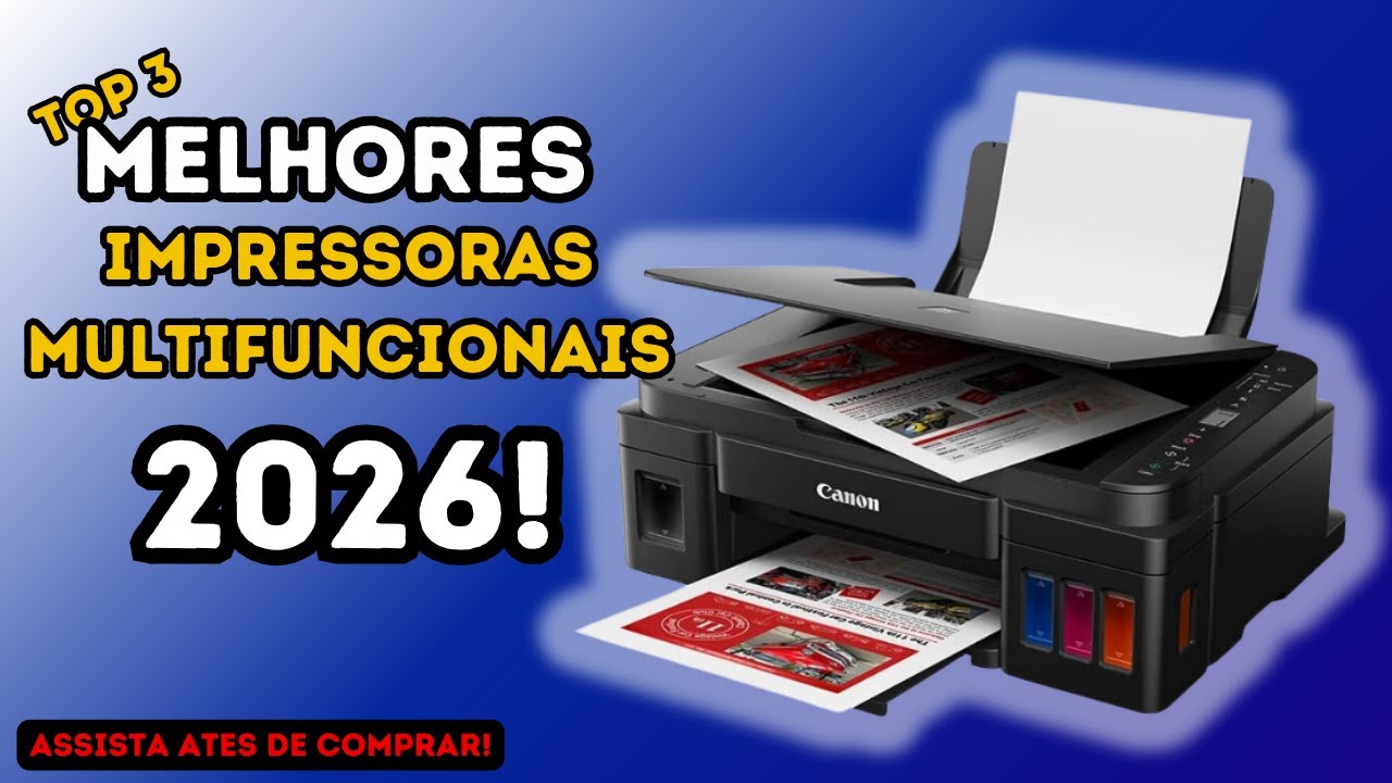 TOP 3 Melhores Impressoras Multifuncionais PARA 2026: As Melhores ...